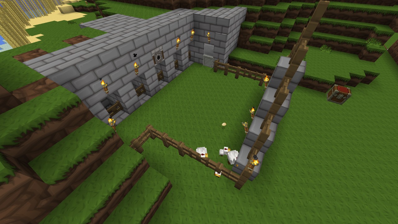 Automated Chicken Hatchery Minecraft Map