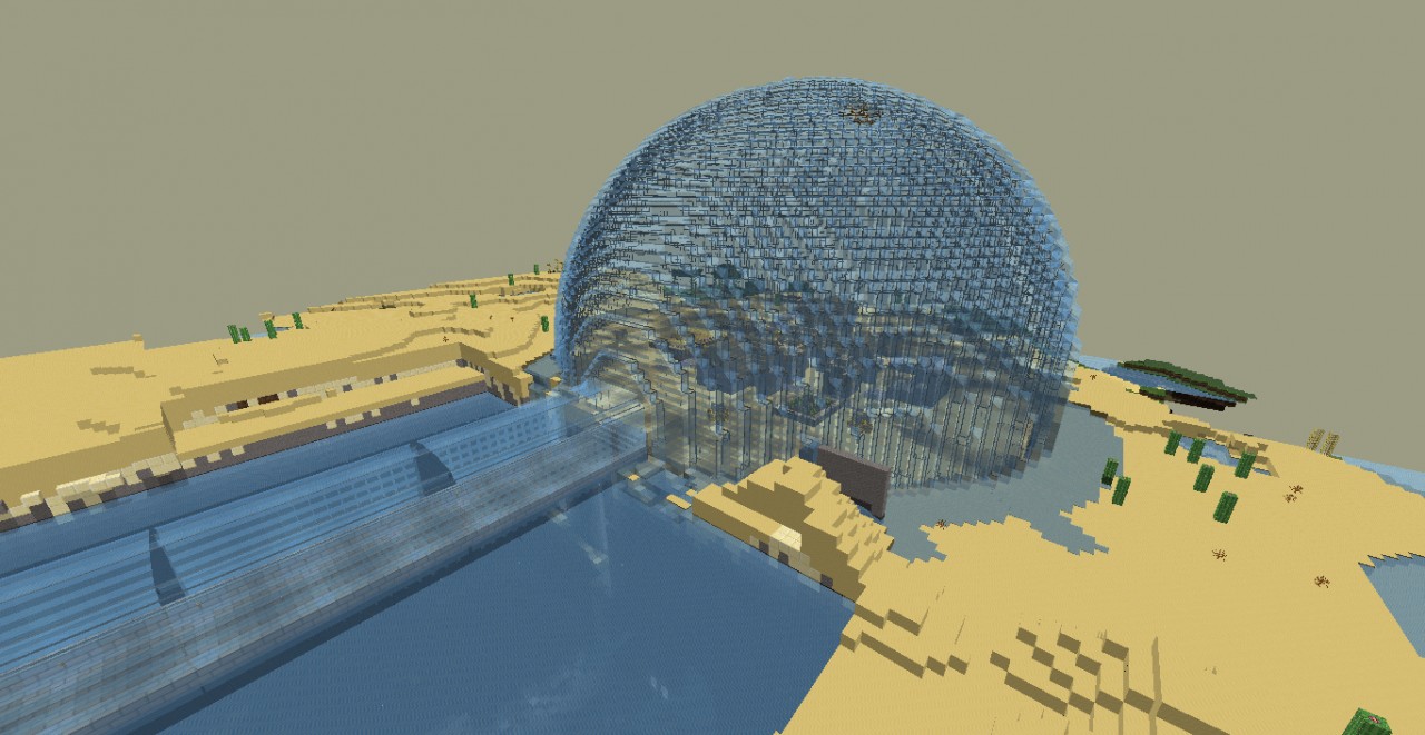 village water sphere Minecraft Map
