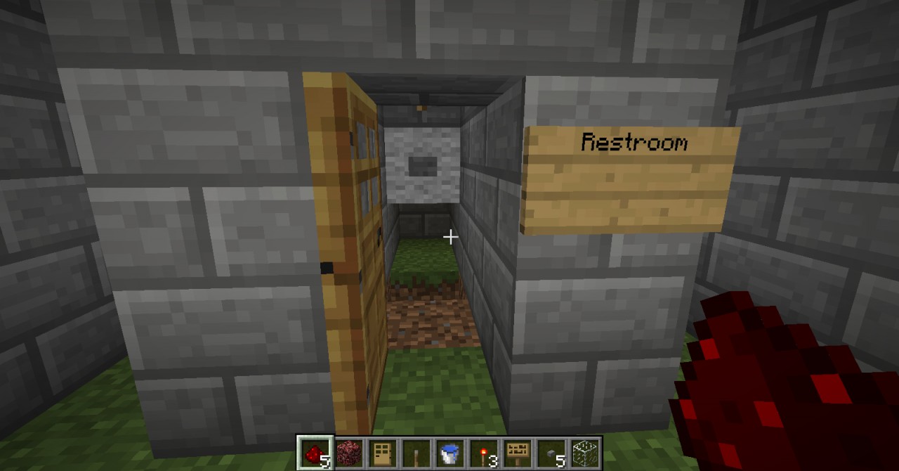 Restroom & Shower Minecraft Map