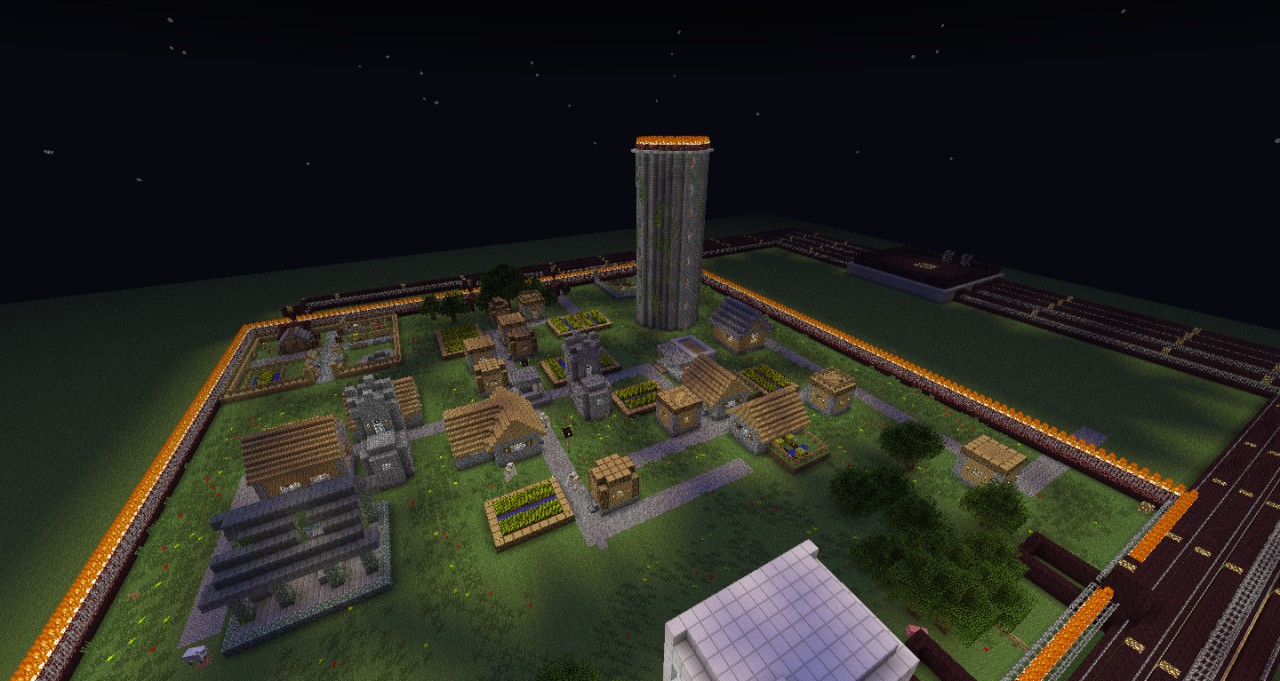 TOWN PVP Minecraft Map