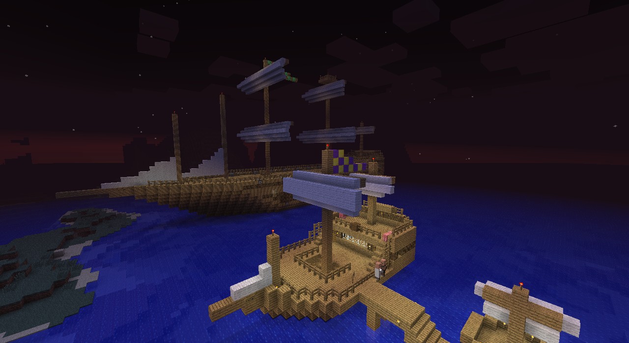 Sailing Ships Minecraft Map
