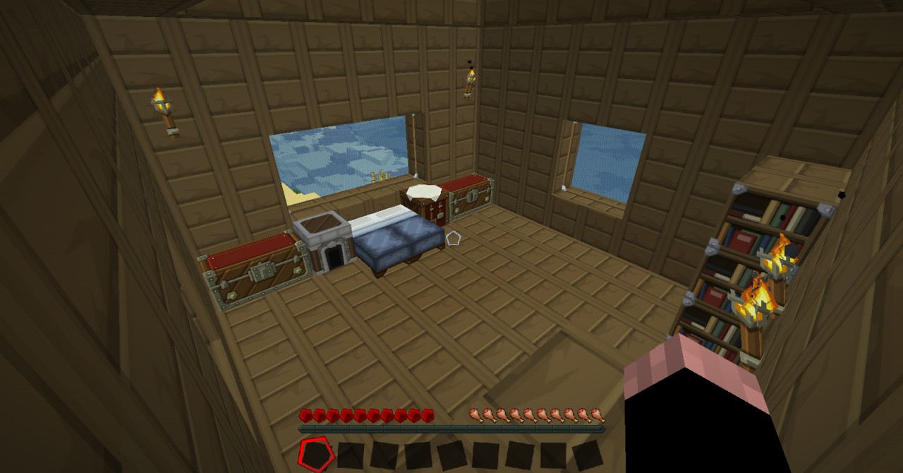 Beach House Minecraft Map