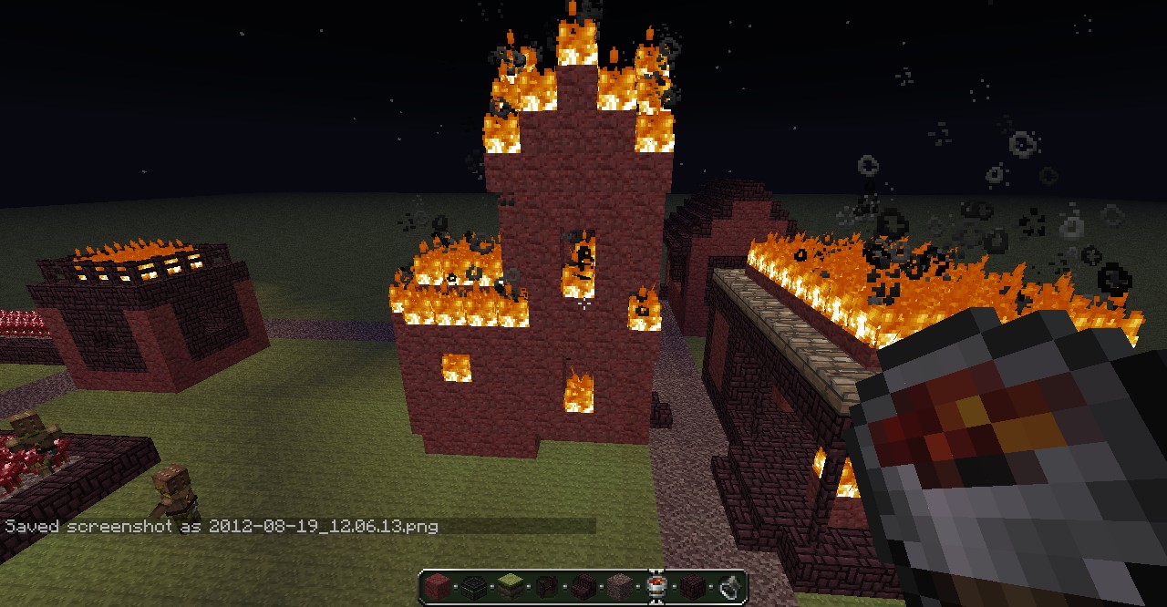 Nether Village Minecraft Map