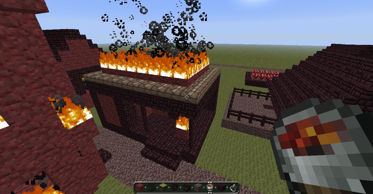 Nether Village Minecraft Map