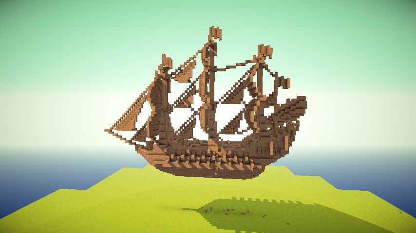 Herpdirt Ship Minecraft Map