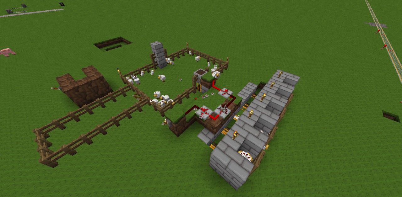 Automated Chicken Hatchery Minecraft Map