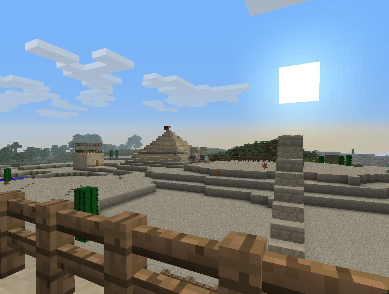 Sand Temple Minecraft Map