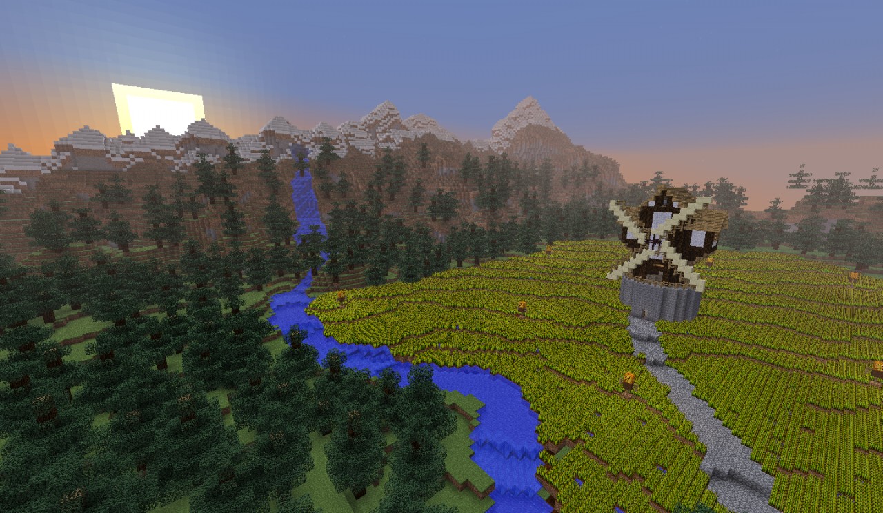 Medieval mine Minecraft Map