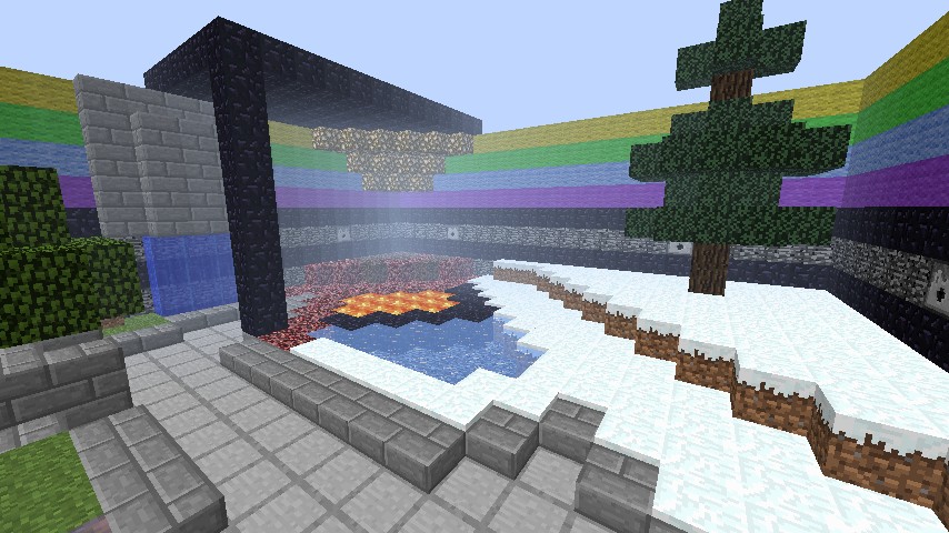 Mob Arena - Around the world! (With Download) Minecraft Map