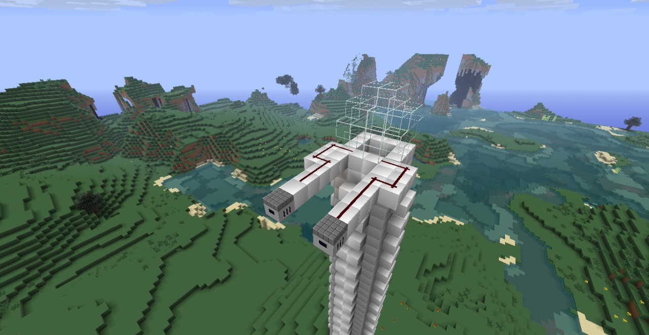 working giant turret Minecraft Map