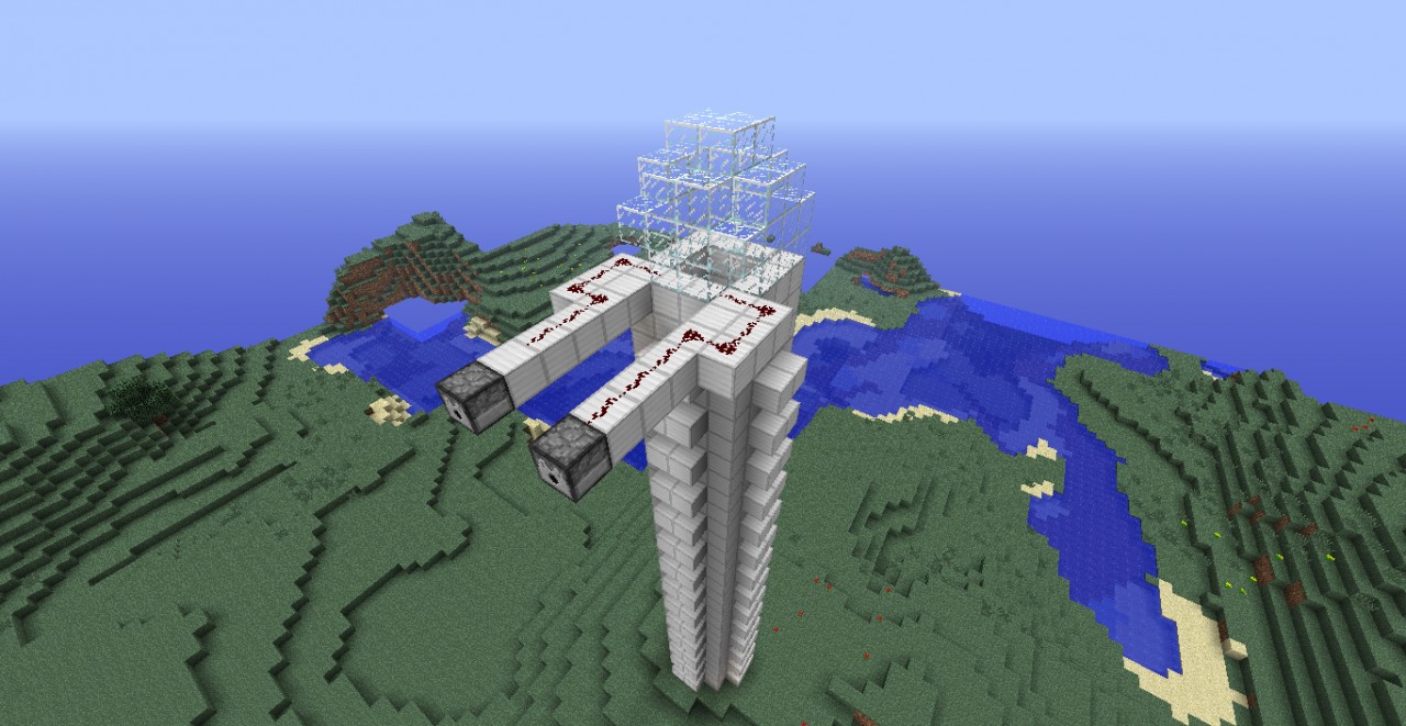 working giant turret Minecraft Map