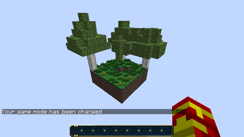 SkyBlock Map Like A Creeper Minecraft Map