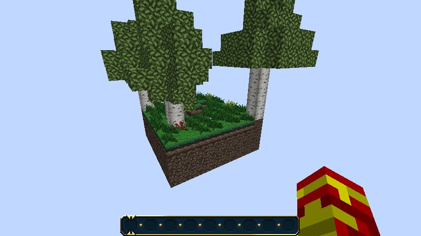 SkyBlock Map Like A Creeper Minecraft Map