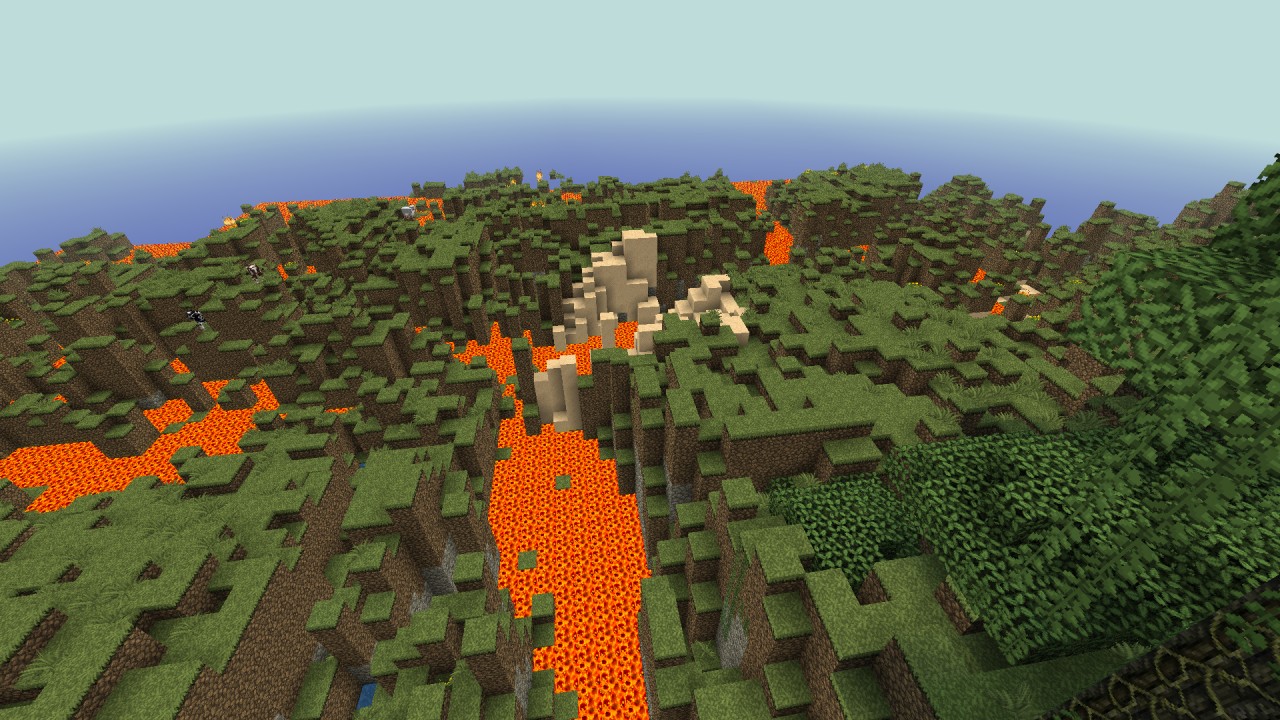 Sea Of Flames Minecraft Map