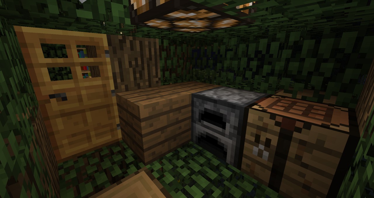 Hidden Treehouse Minecraft Map