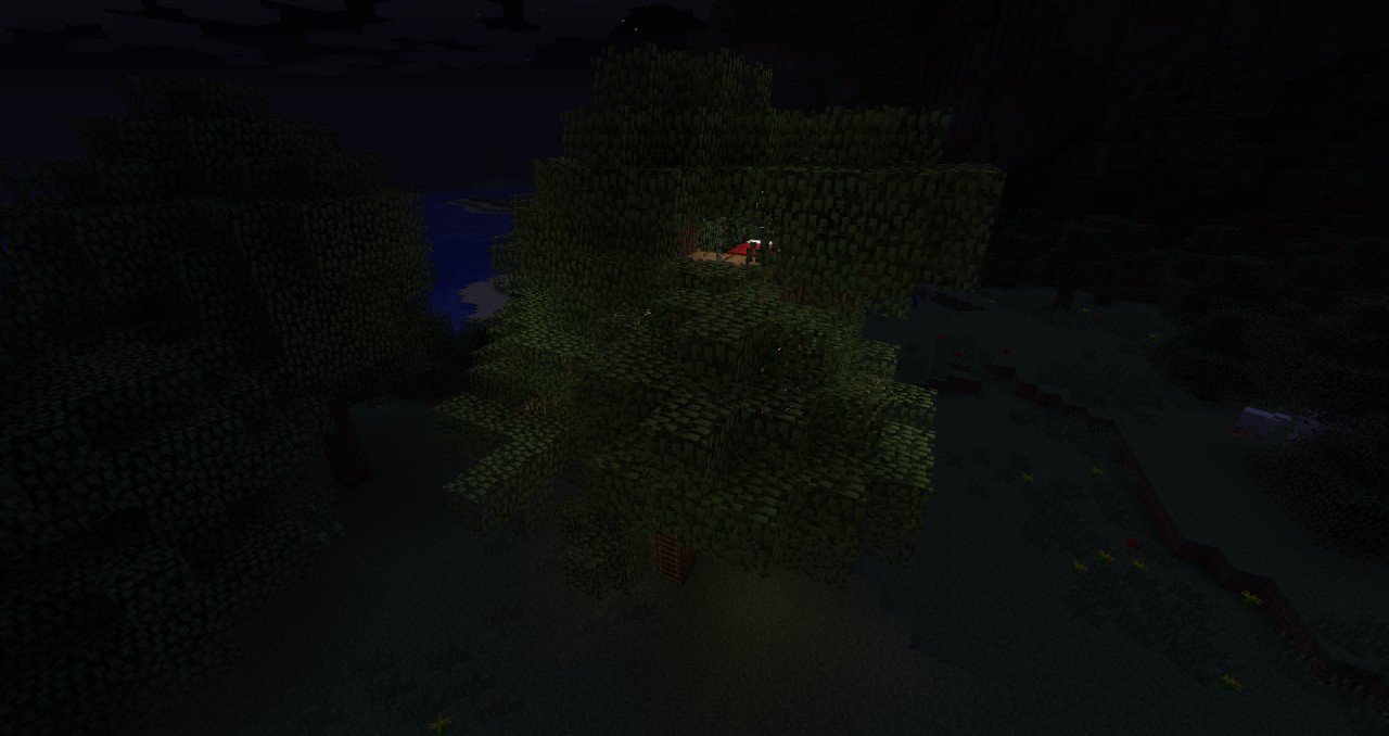 Hidden Treehouse Minecraft Map