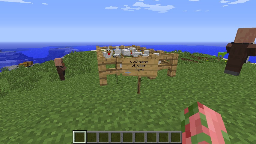 villager island Minecraft Map