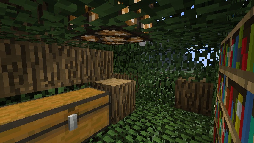 Hidden Treehouse Minecraft Map