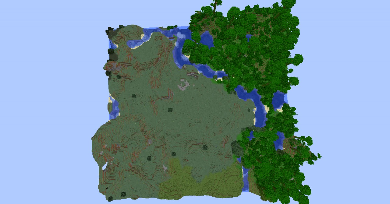 The Great World Minecraft Map
