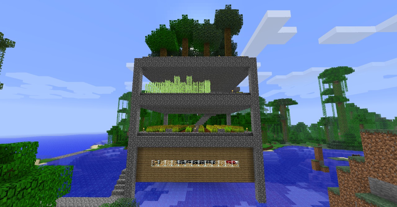 High Efficiency Survival House Minecraft Map