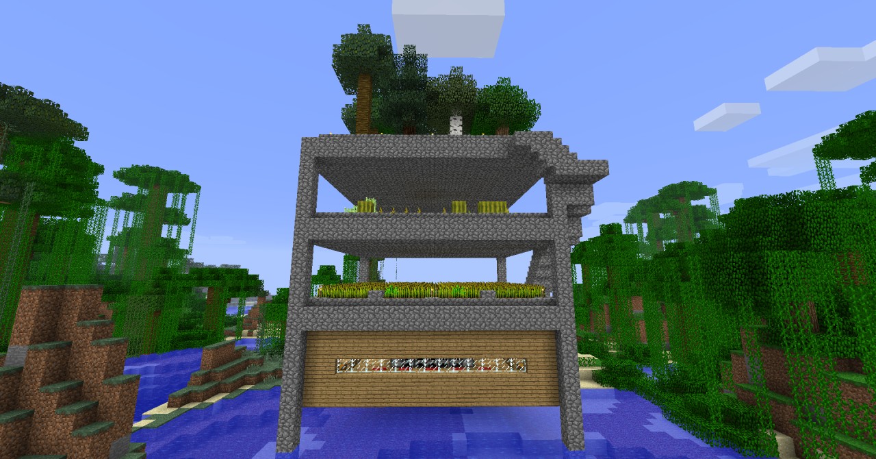 High Efficiency Survival House Minecraft Map