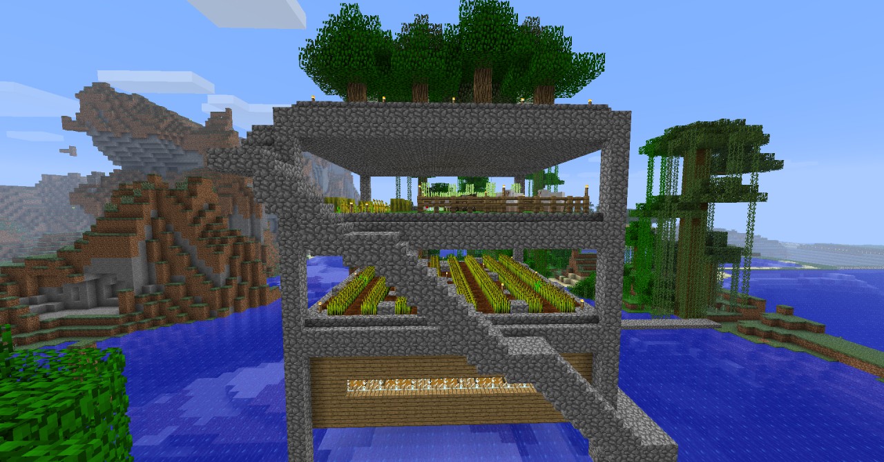 High Efficiency Survival House Minecraft Map