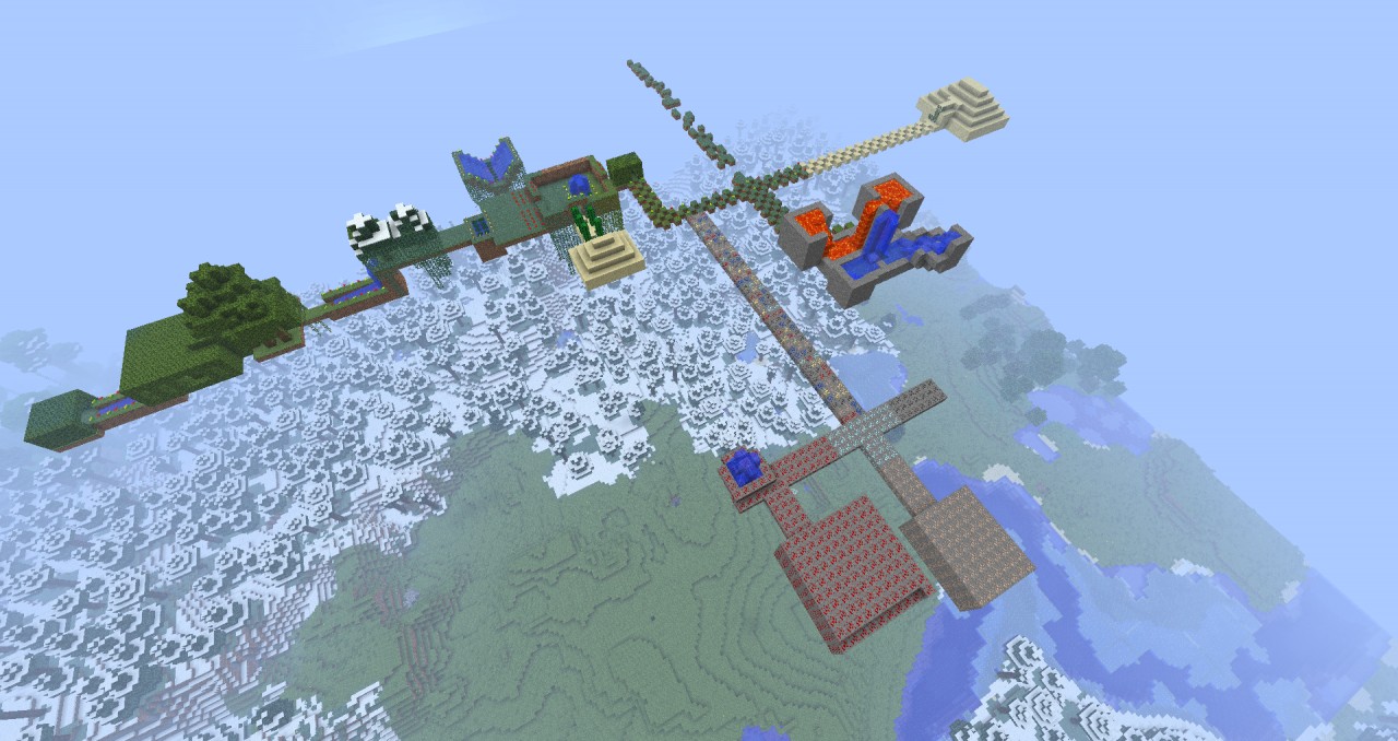 saint sky Minecraft Map