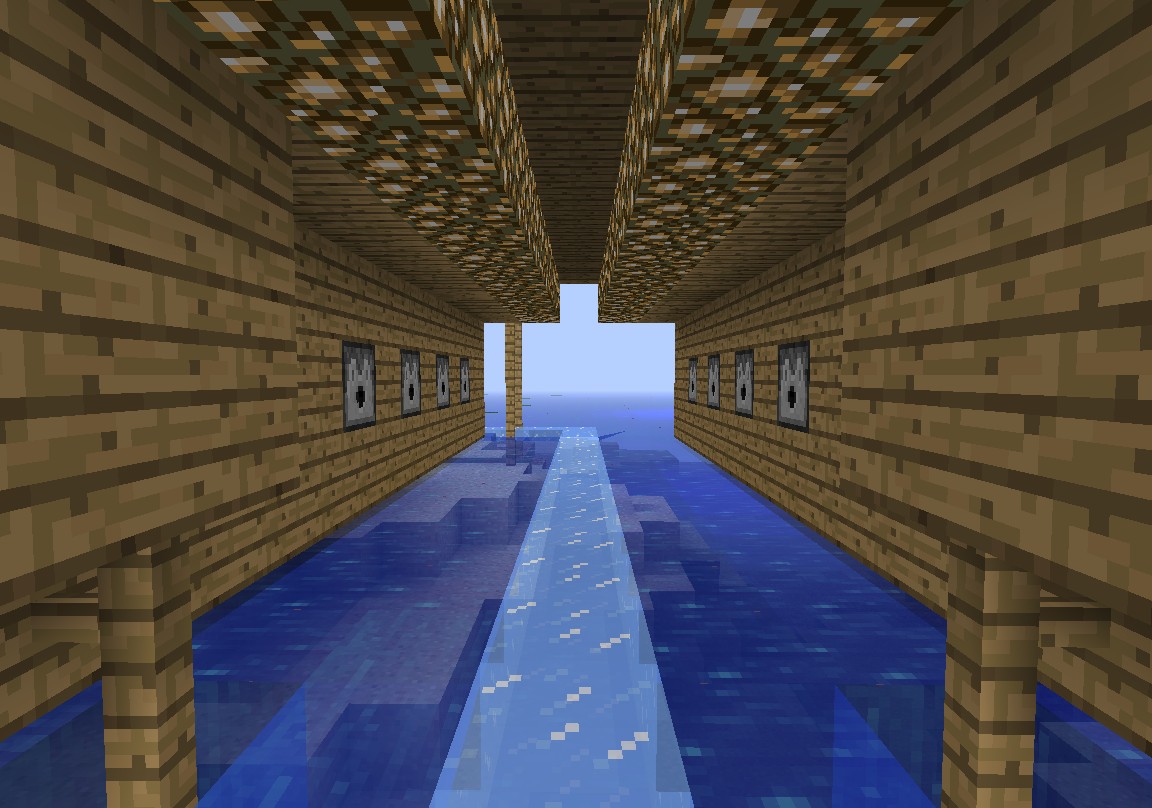 Ice Run Minecraft Map