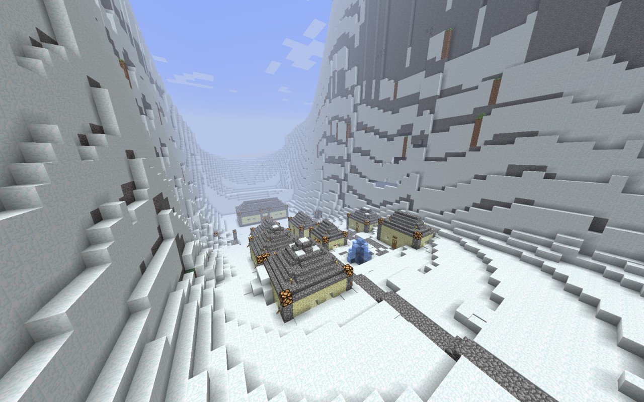 WHITE EARTH Minecraft Map