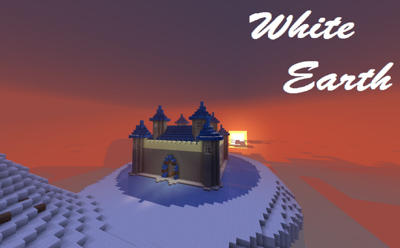 WHITE EARTH Minecraft Map