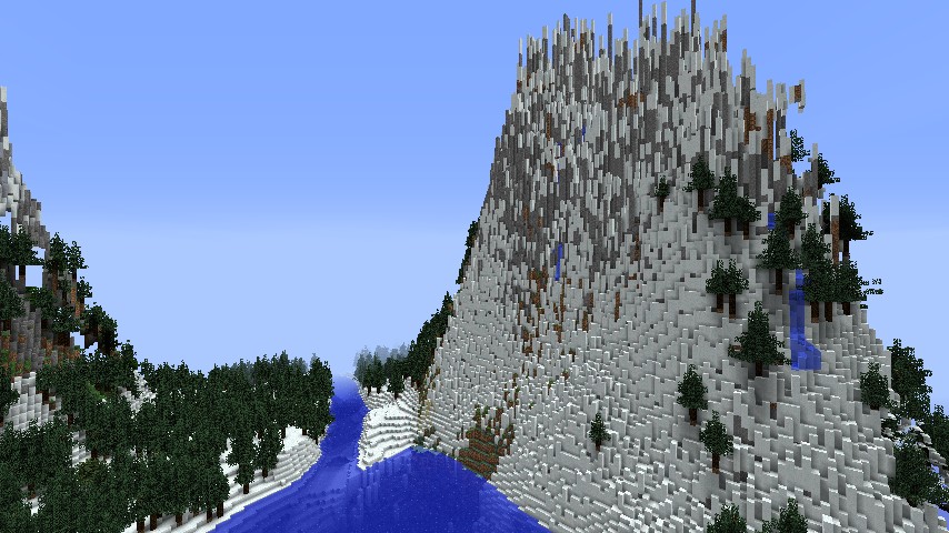 Sharp Mountain Minecraft Map