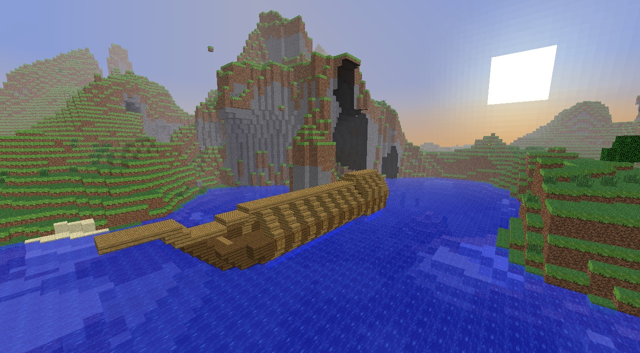 Ancient Ribbed Boat (Pixie Powered, Read the Description) Minecraft Map