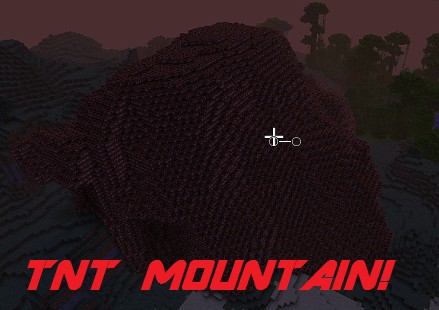 TNT Mountain Minecraft Map