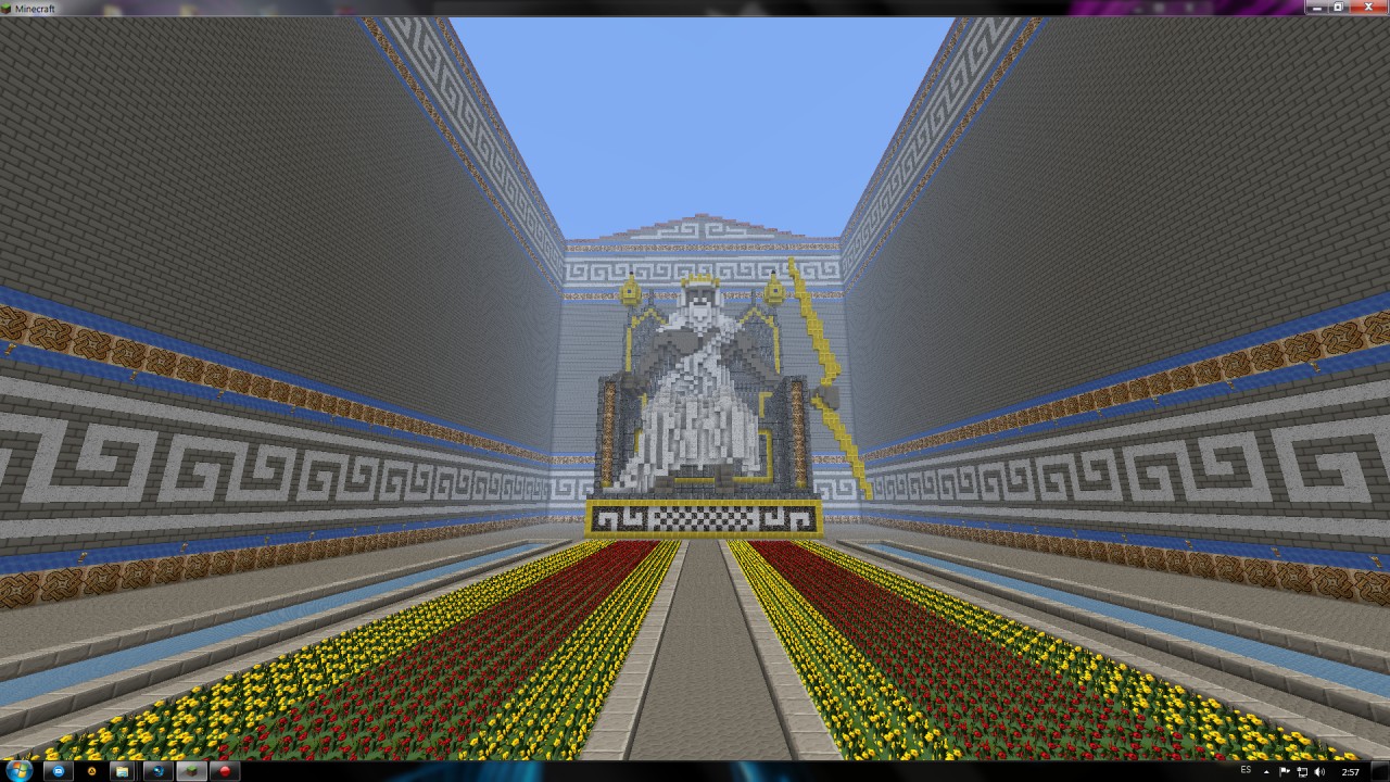 Seven Wonders 3 of 7 Giza, Artemis and Zeus Minecraft Map