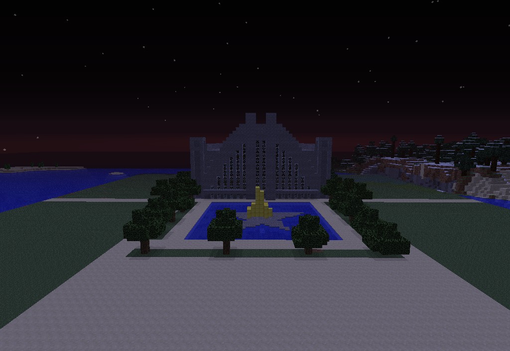 The Hall of Justice. Minecraft Map