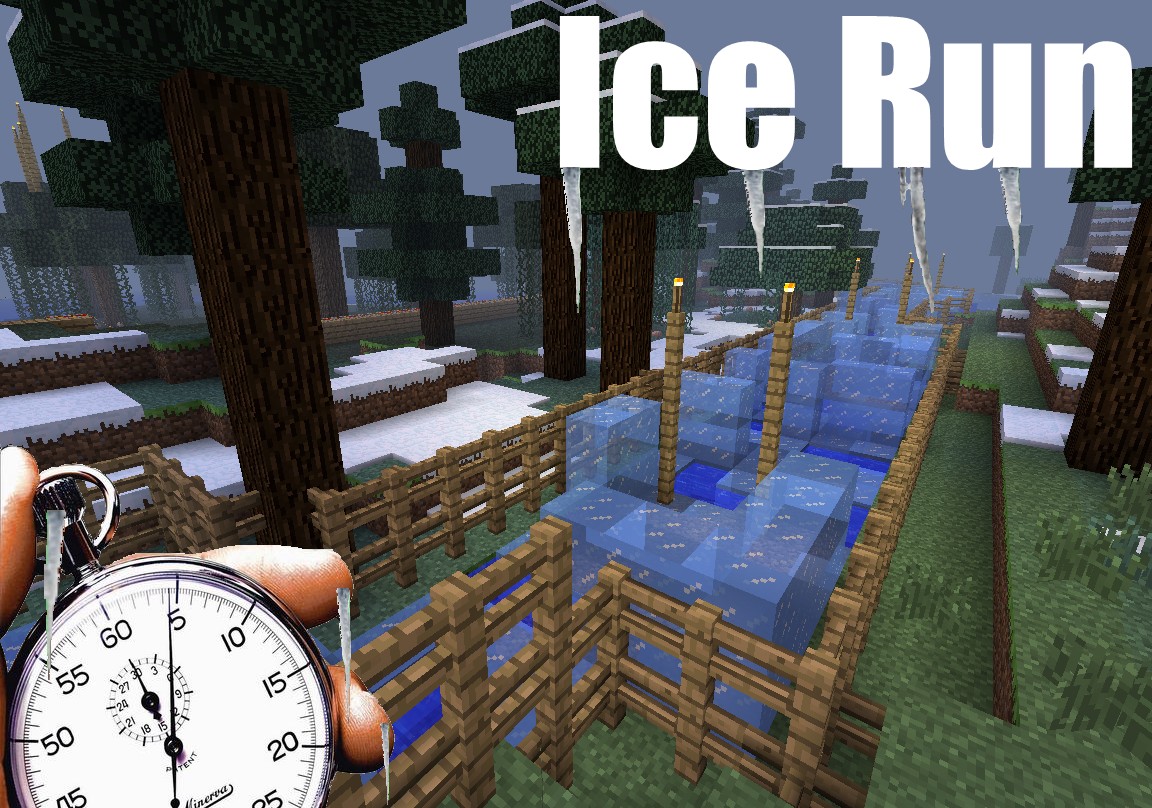 Ice Run Minecraft Map