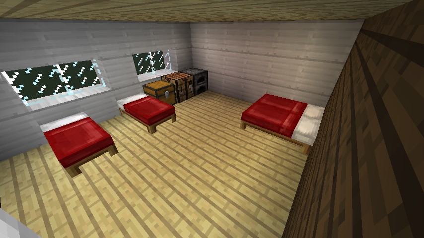 Hotel with big resort Minecraft Map