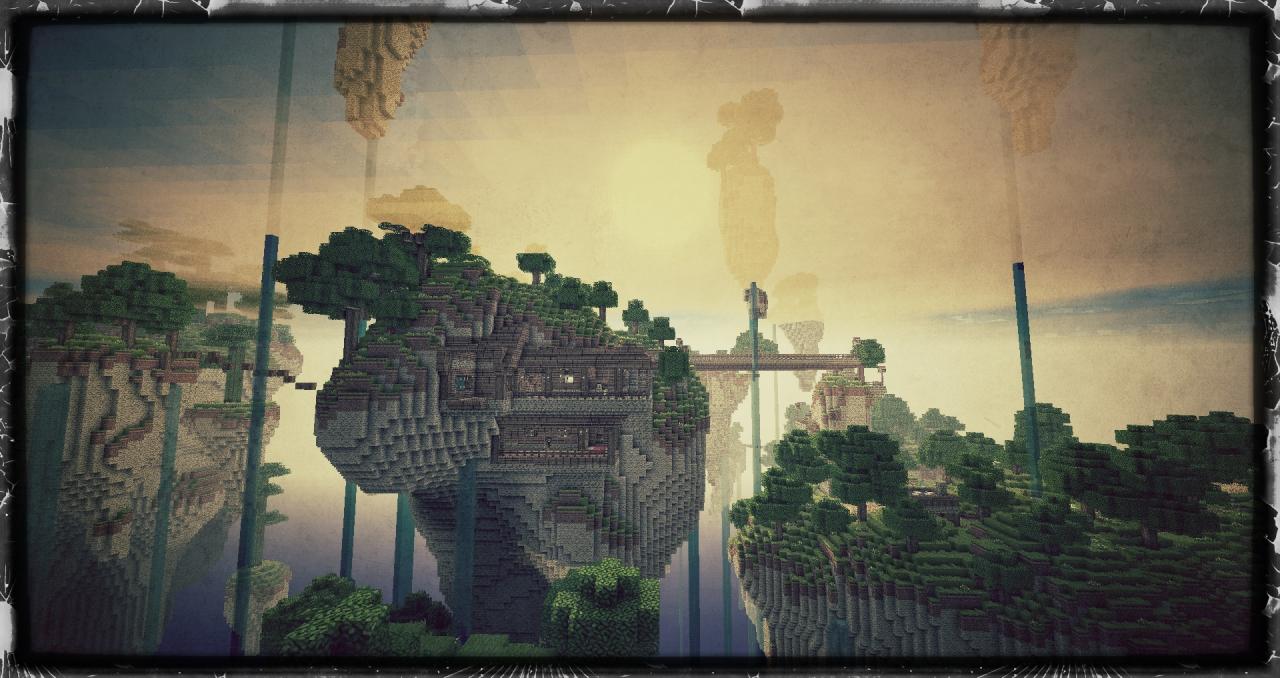 The Floating Islands Minecraft Map