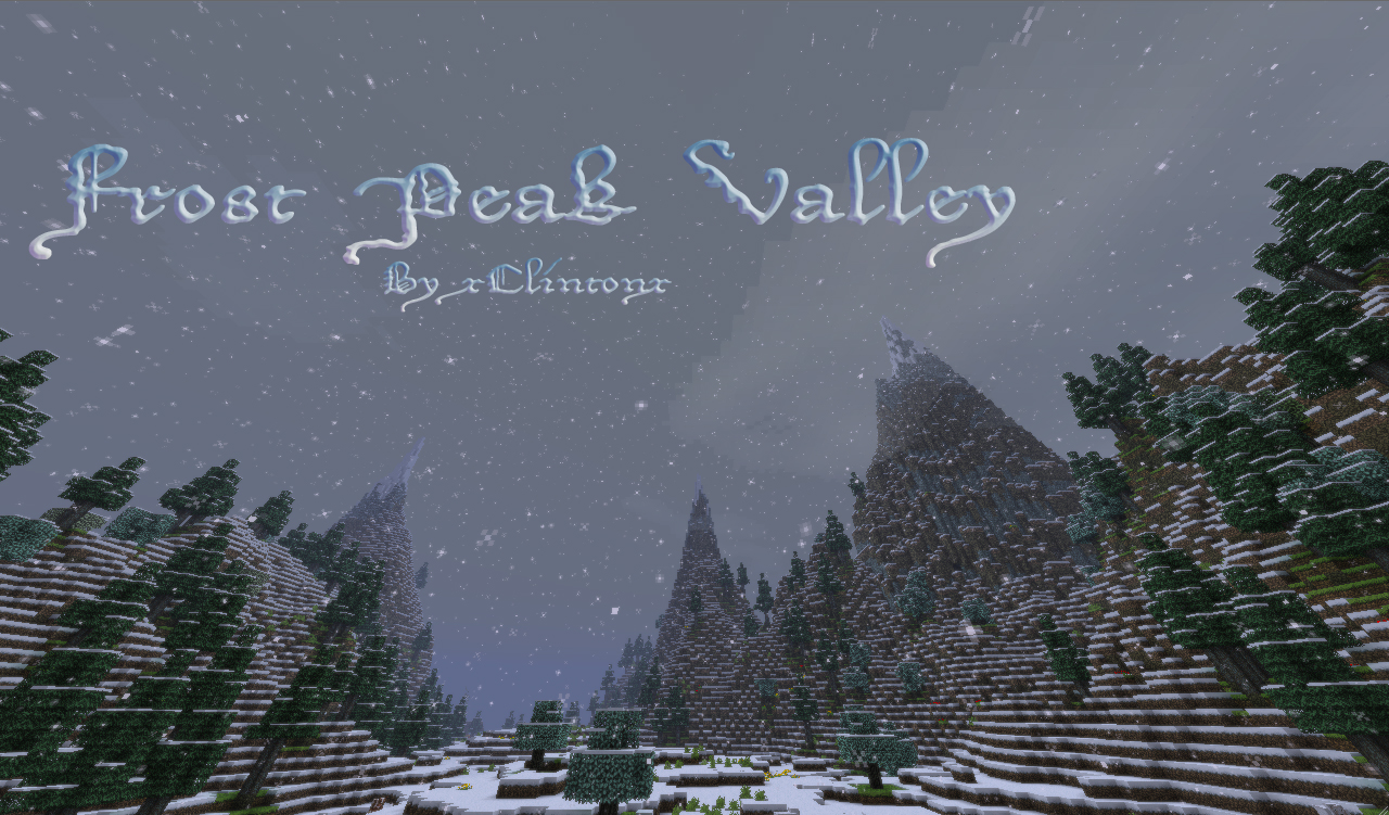 Frost Peak Valley Adventure map Minecraft Map