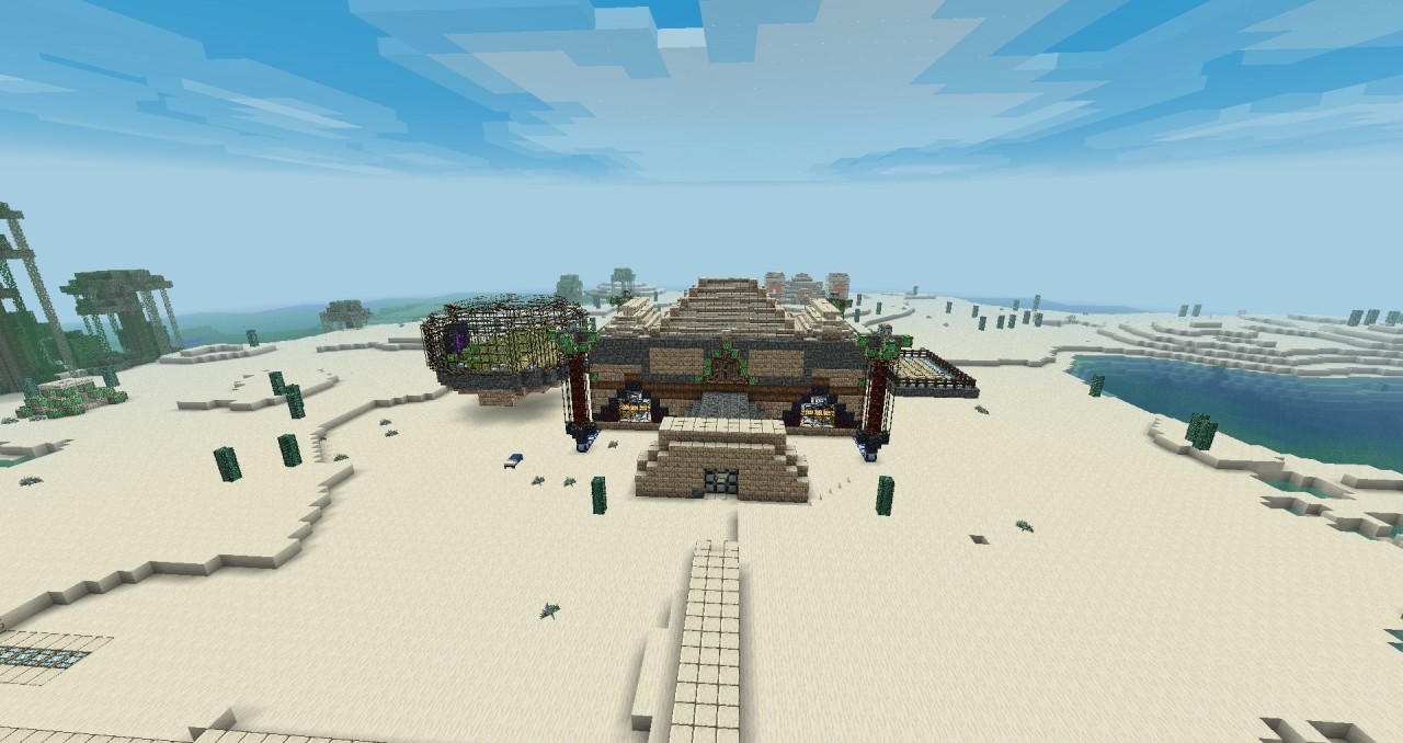 Desert Manor Minecraft Map