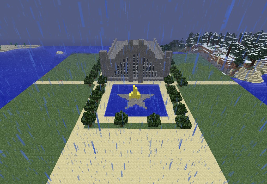 The Hall of Justice. Minecraft Map