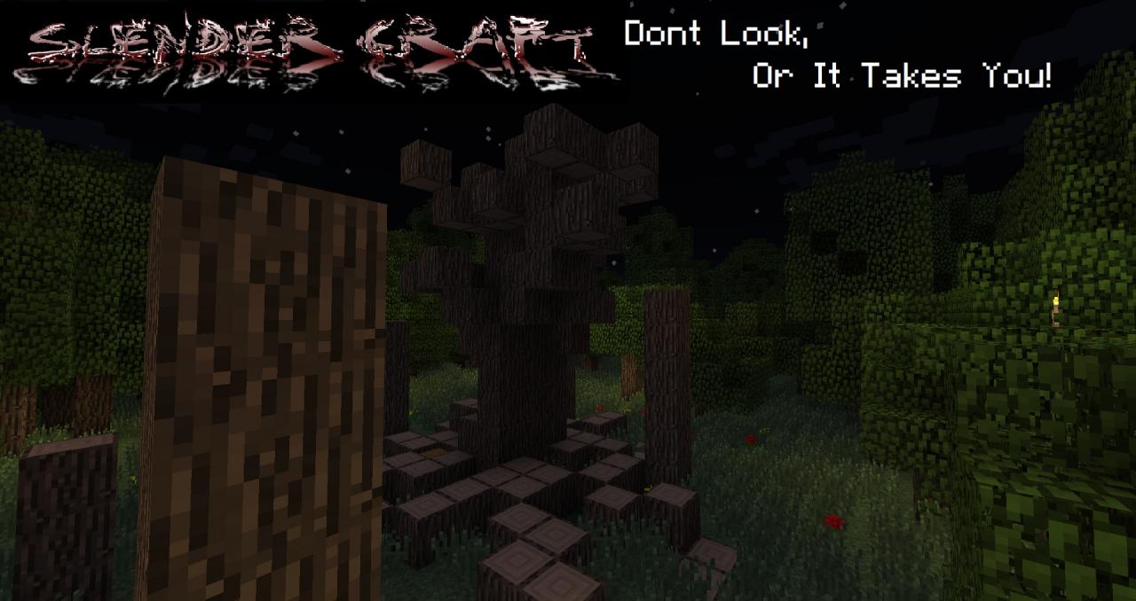 Slender in Minecraft [1.3.2] Minecraft Map