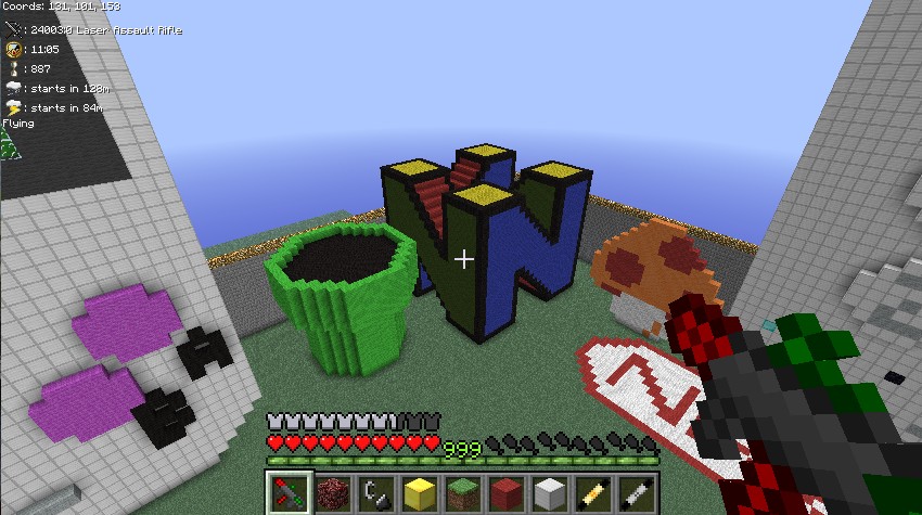 N64 Logo Minecraft Project