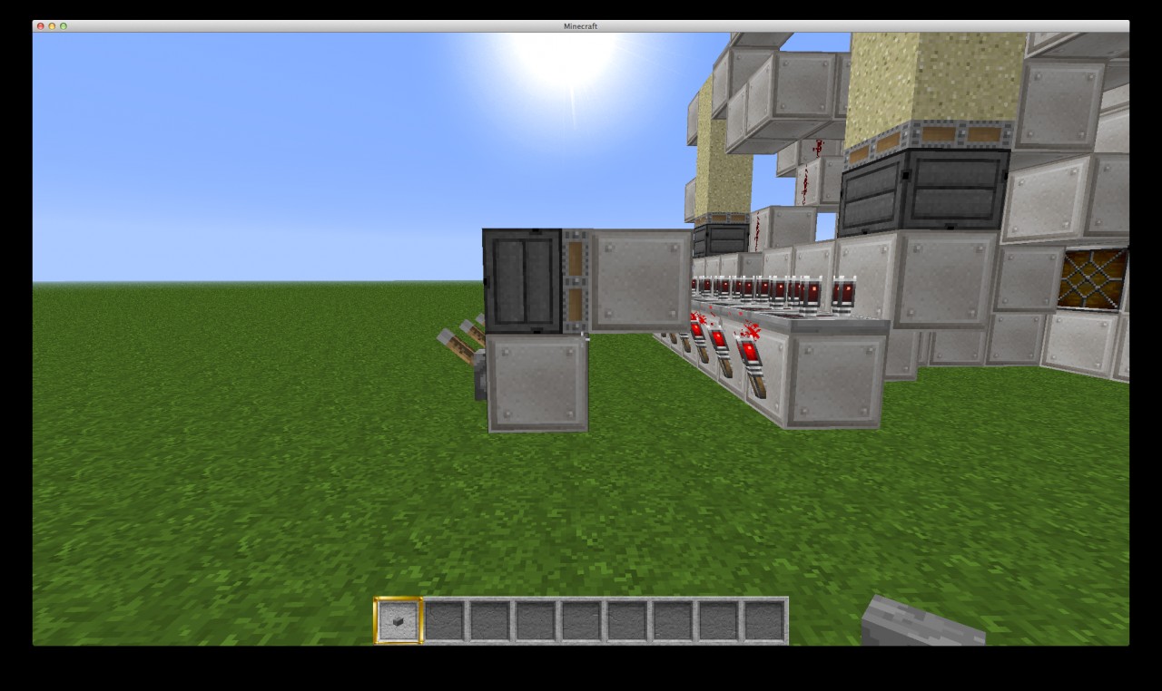 7 Segment Display Minecraft Map