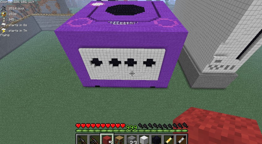 Gamecube console Minecraft Project