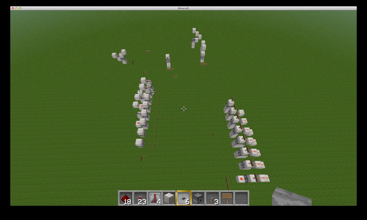 1-8 Dispensers Minecraft Map