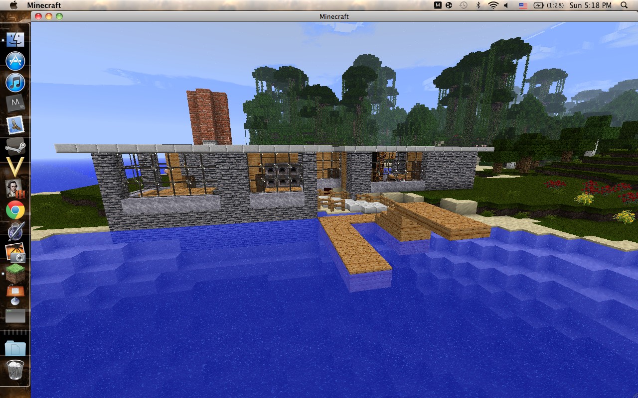 My ideal 1 story summer home (updated, village coming soon!) Minecraft Map