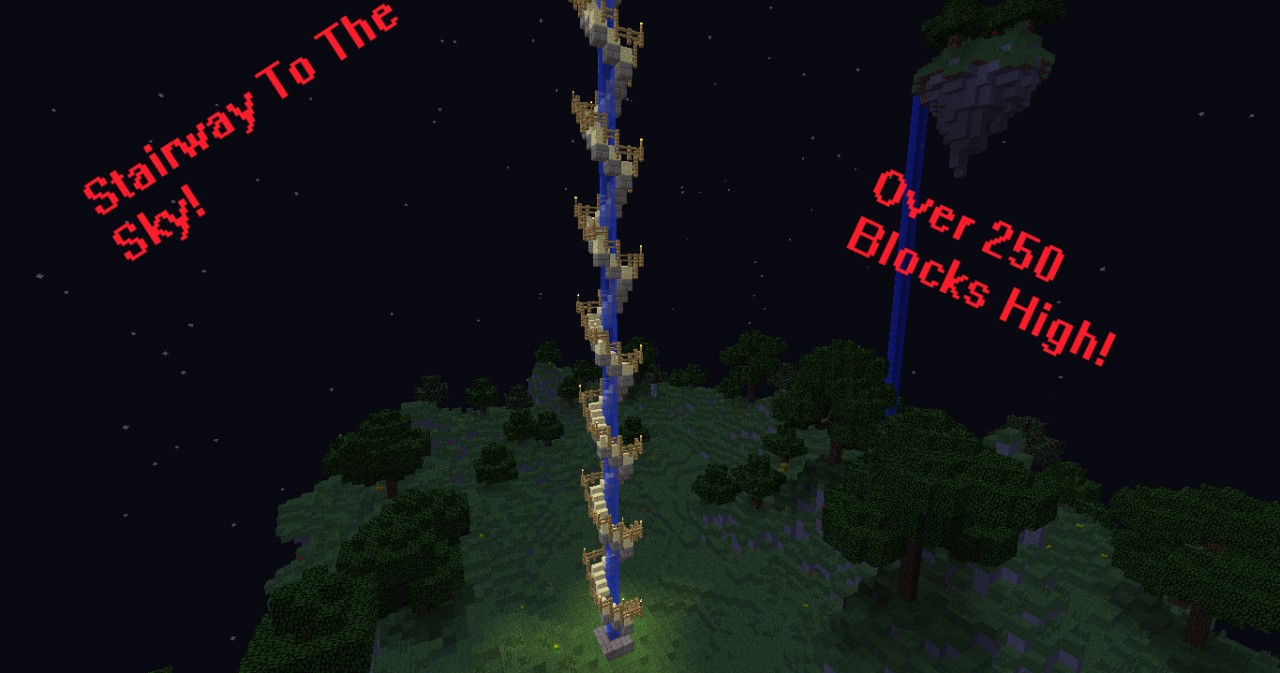 Stairway To The Sky! Minecraft Map