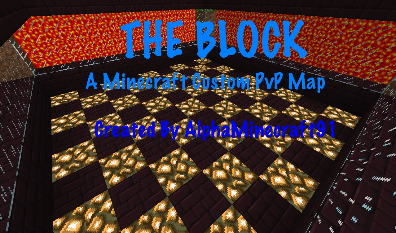 The Block: A Minecraft PvP Arena w/ Download! Minecraft Map