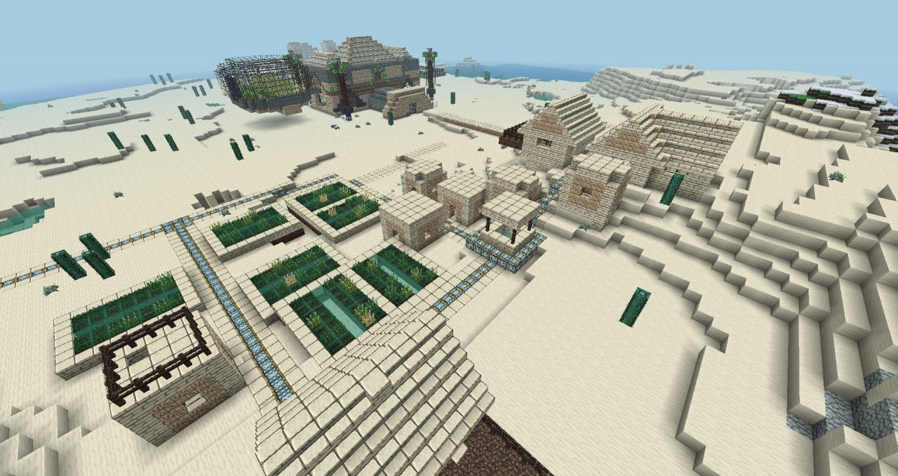 Desert Manor Minecraft Map